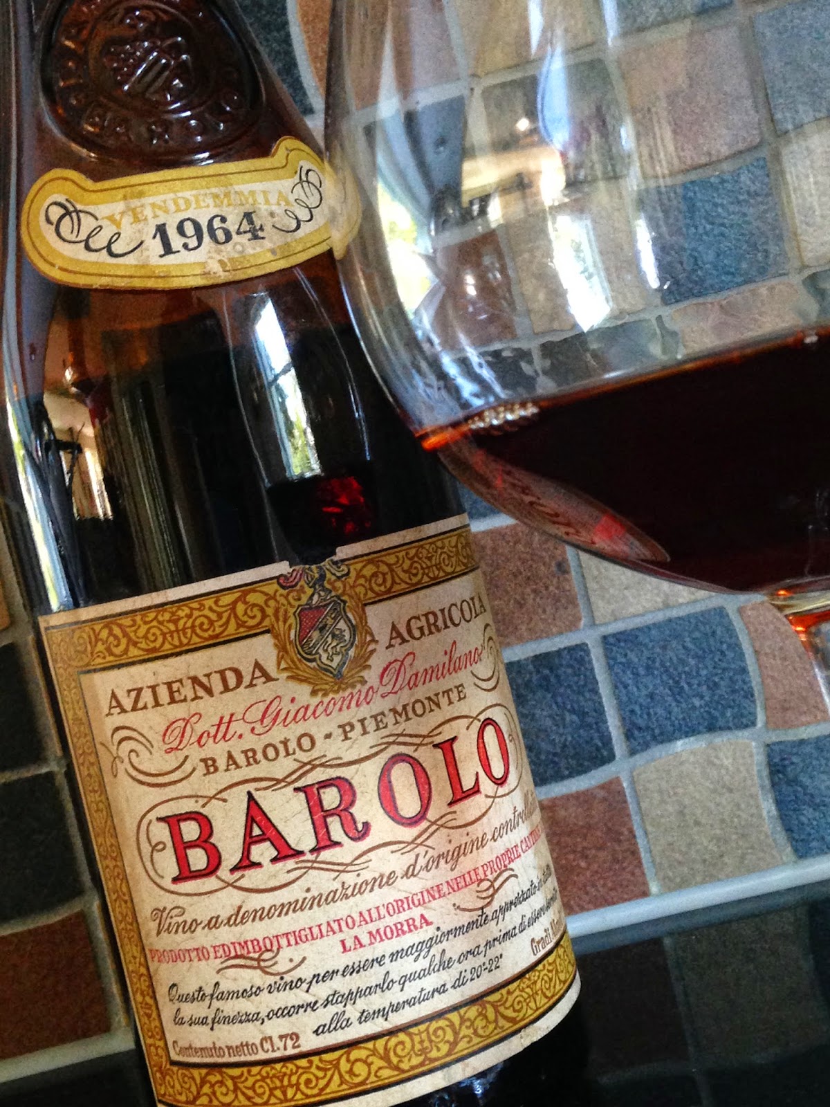 Barolista: Four Bottles Of 1964 Barolo