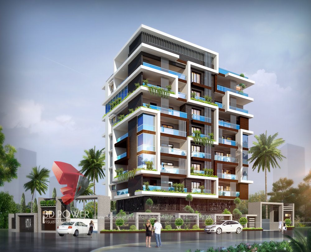 Modern Apartments Exterior Design