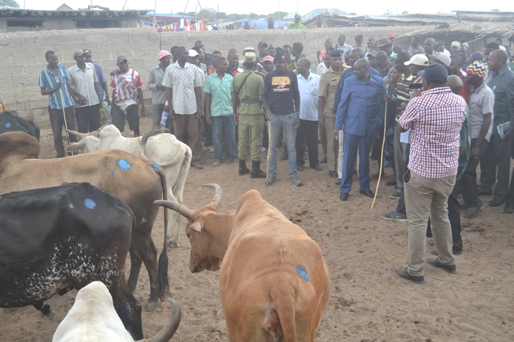 NAIBU WAZIRI WA KILIMO, MIFUGO ATEMBELEA MNADA WA MHUNZE WILAYANI KISHAPU