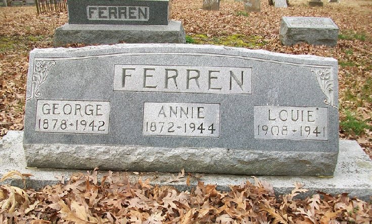 Western Kentucky Genealogy Blog: Tombstone Tuesday - Ferren