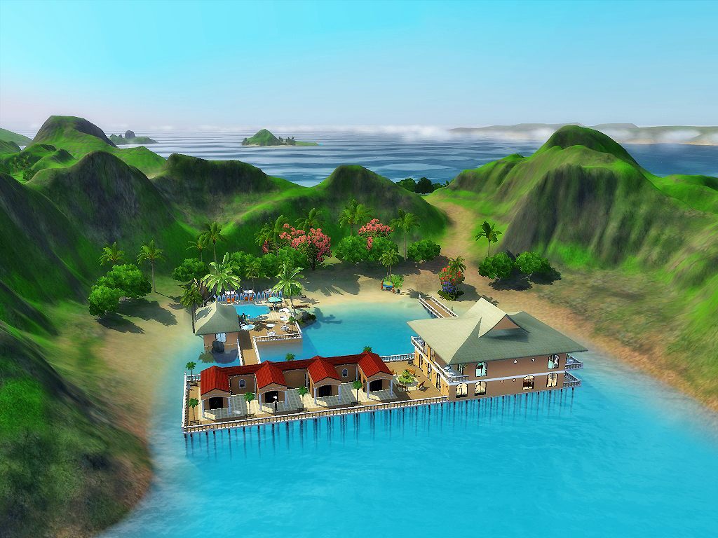 Sunrise Pier - Resort - Via Sims