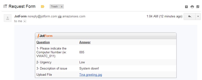 Help Desk Request Form with Images (JotForm + Dropbox) - -- IT Box for ...