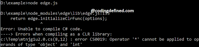 Write Net And Nodejs Code Together Using Edgejs Coding Defined 1788