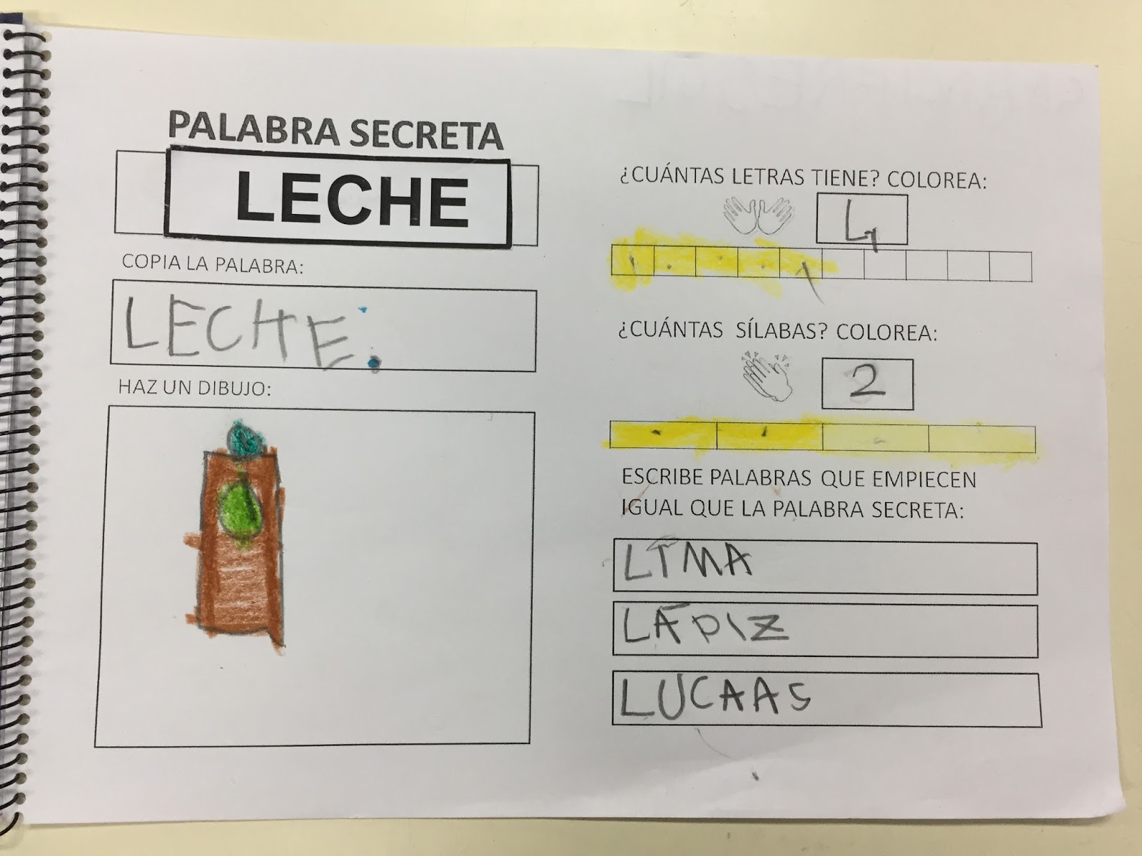 MIS PALABRAS SECRETAS