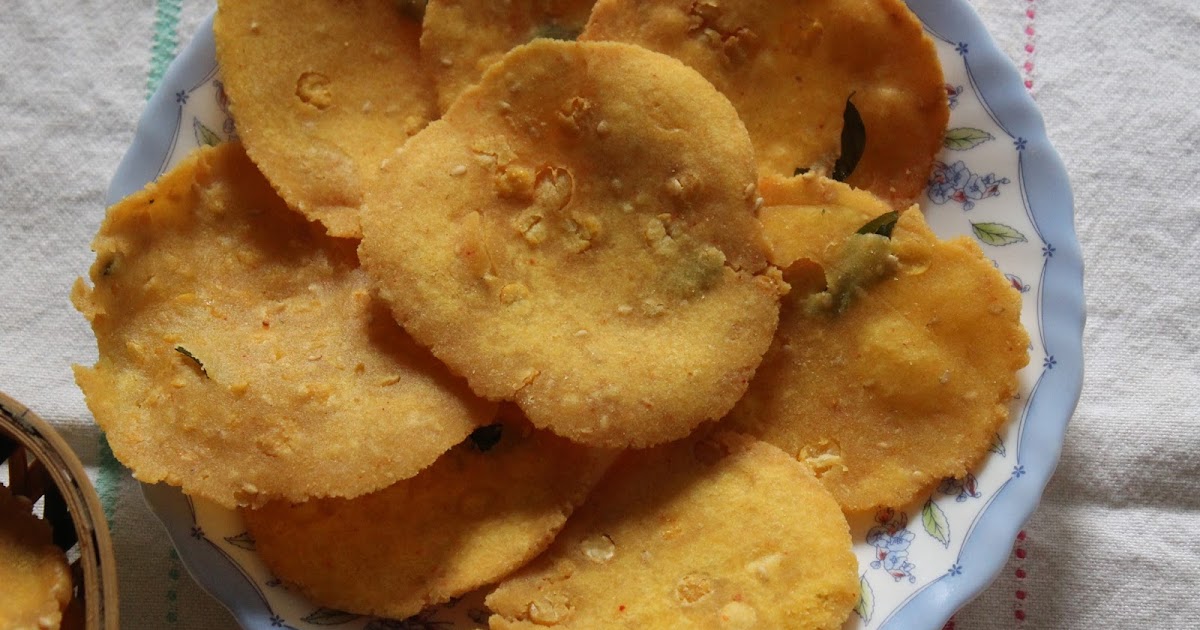 Thattai Recipe -- How to make Thattai - E.A.T. easyvegrecipes