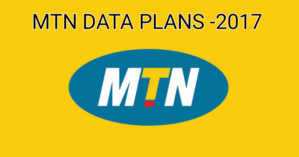 LATEST MTN DATA PLANS AND CODES - 2017