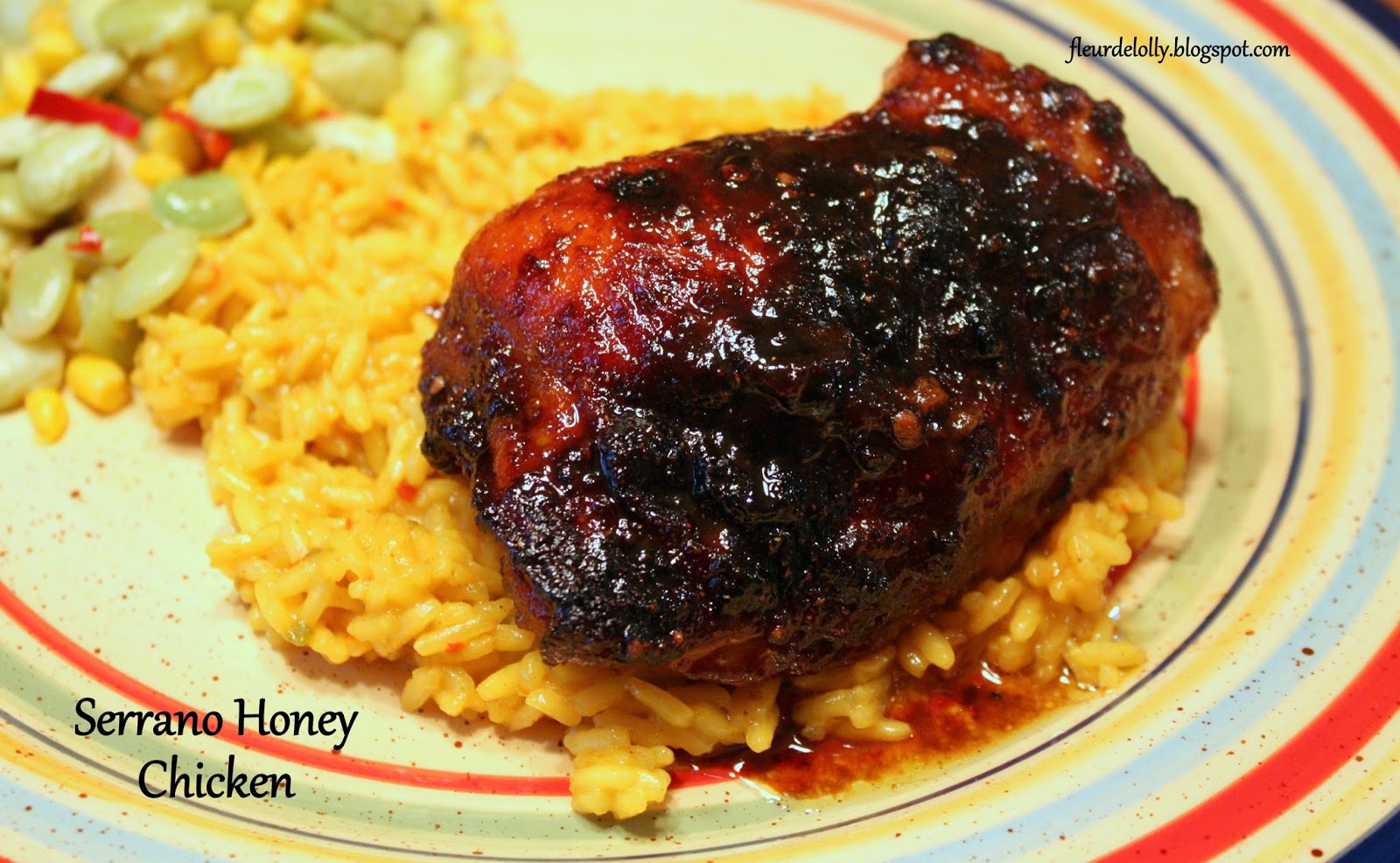 Fleur de Lolly: Serrano Honey Chicken