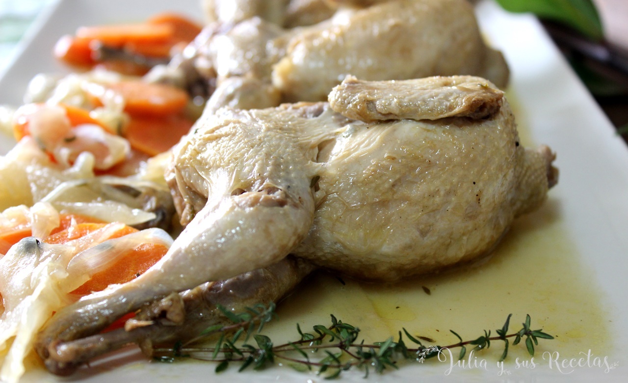 JULIA Y SUS RECETAS: Codornices en escabeche