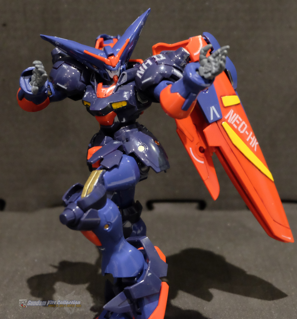 Painted Build: HGFC 1/144 Master Gundam + Fuunsaiki [Gloss Finish]