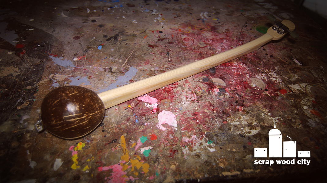 scrap wood city: How to make a 2 string musical instrument out of ...