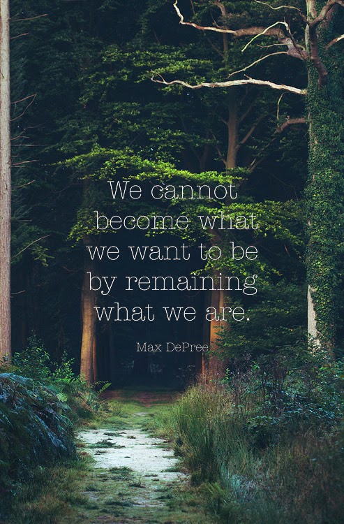 We cannot become what we want - Celebrity Quotes