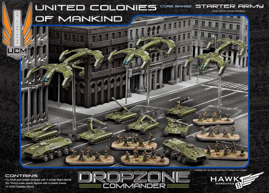Tabletop Fix: Hawk Wargames - Dropzone Commander Plastic Army Sets