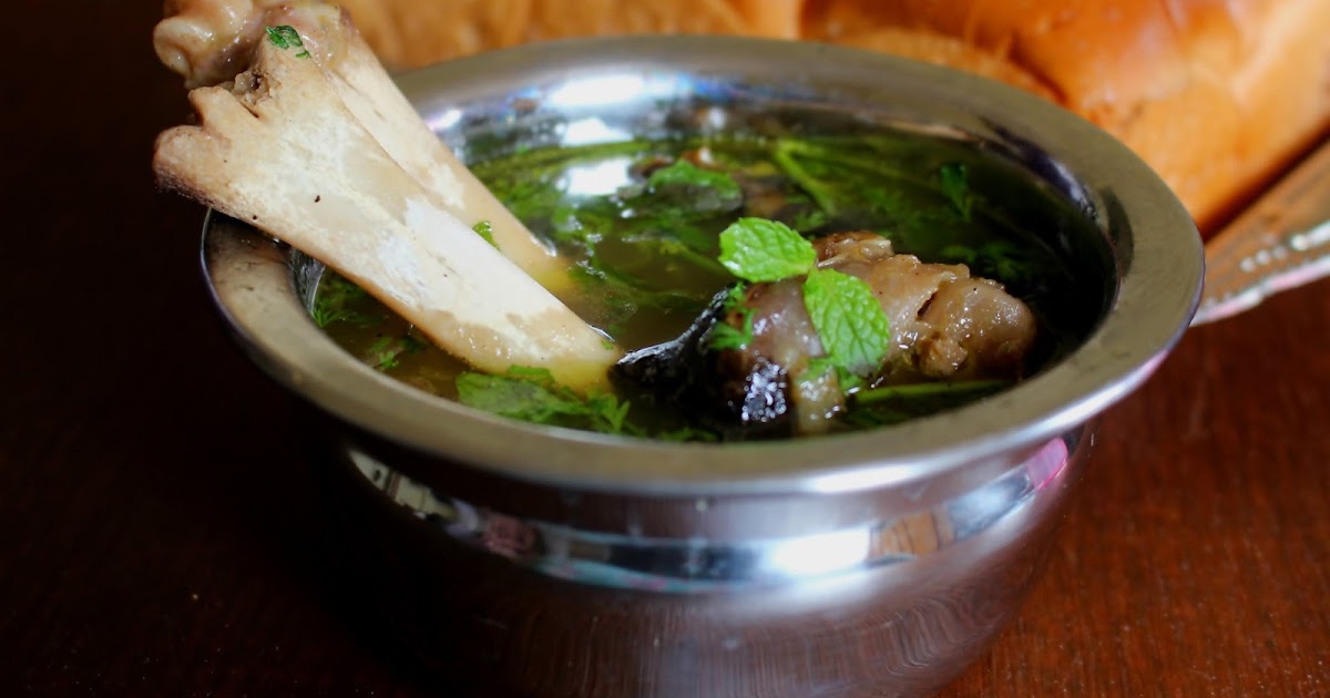 Military Hotel Style Kaal Soup Recipe (Paya Soup)