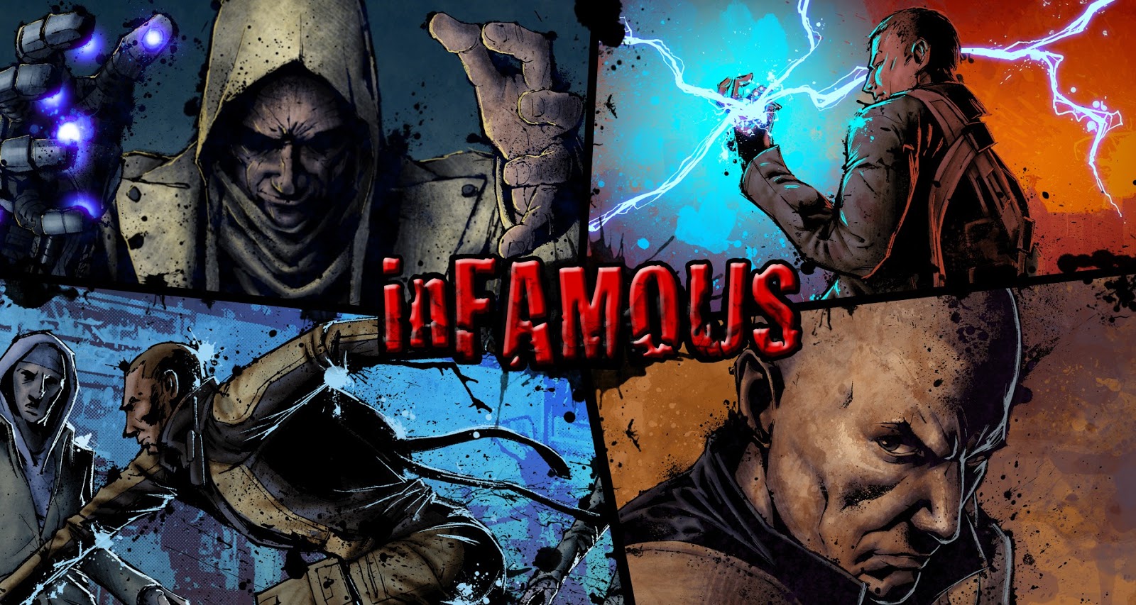 Infamous Background - HD Desktop Wallpapers