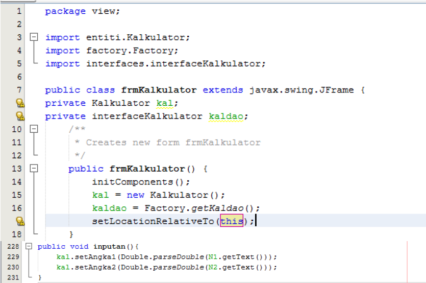 Make a simple calculator program - Eko Rismaryanto