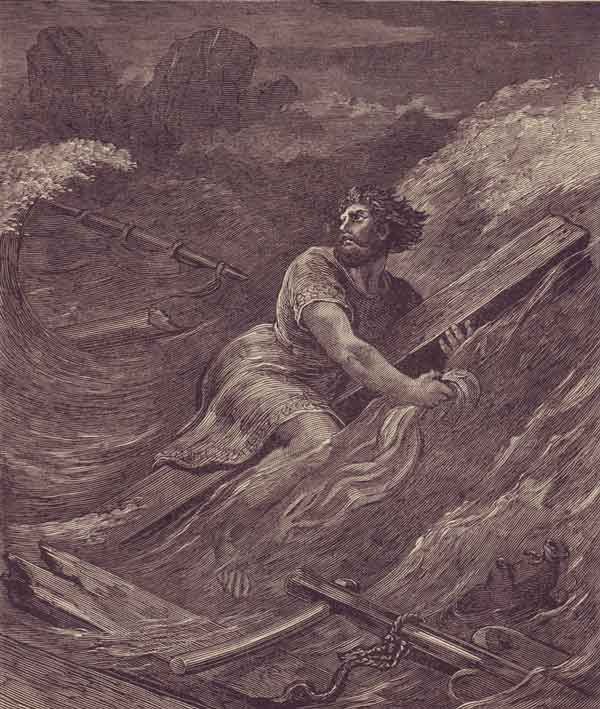 MITOLOGÍA PARA NIÑOS: Ulises y la bella Nausica. El héroe por fin llega ...