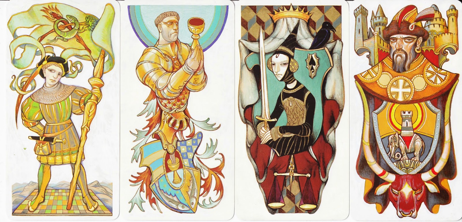 Rowan Tarot: Say hello to the Daniloff Tarot