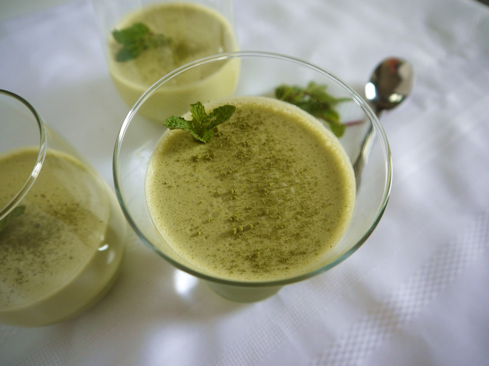 Eighty Twenty: 20--- Minty Green Tea Mousse