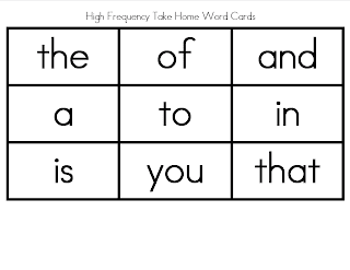 Teachers R US: Kindergarten Popcorn High Frequency Words Activity Freebie