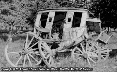 WHEELS THAT WON THE WEST®: Riding In A Stage Coach