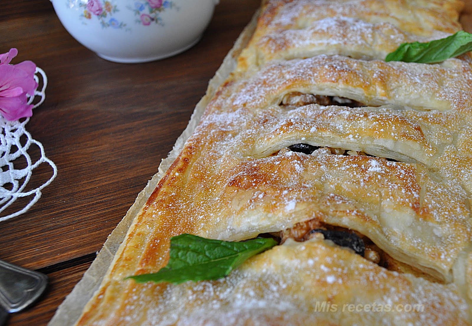 MIS RECETAS. COM: Strudel de manzana
