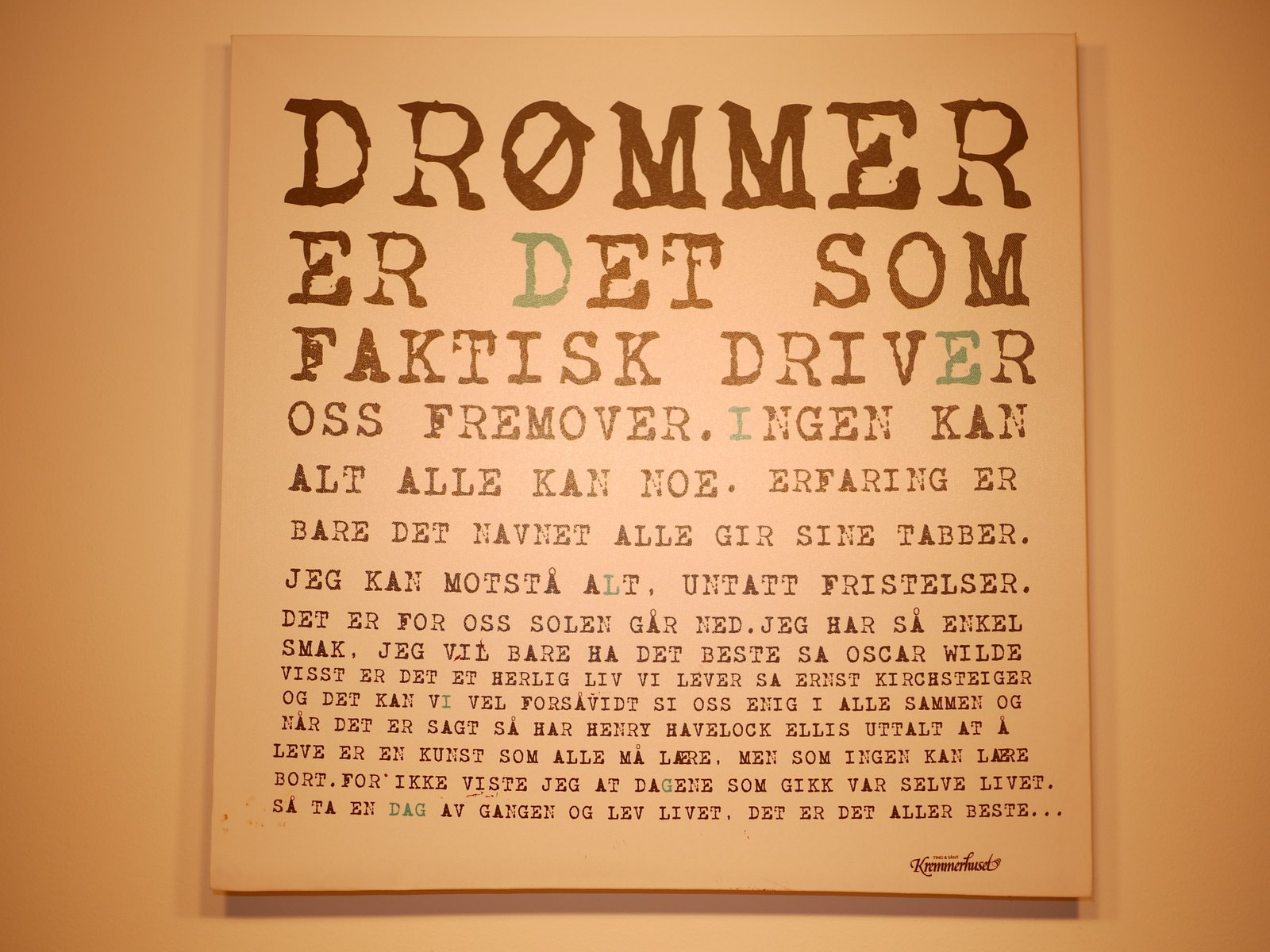 Ingrids boble: Drømmer og kloke ord