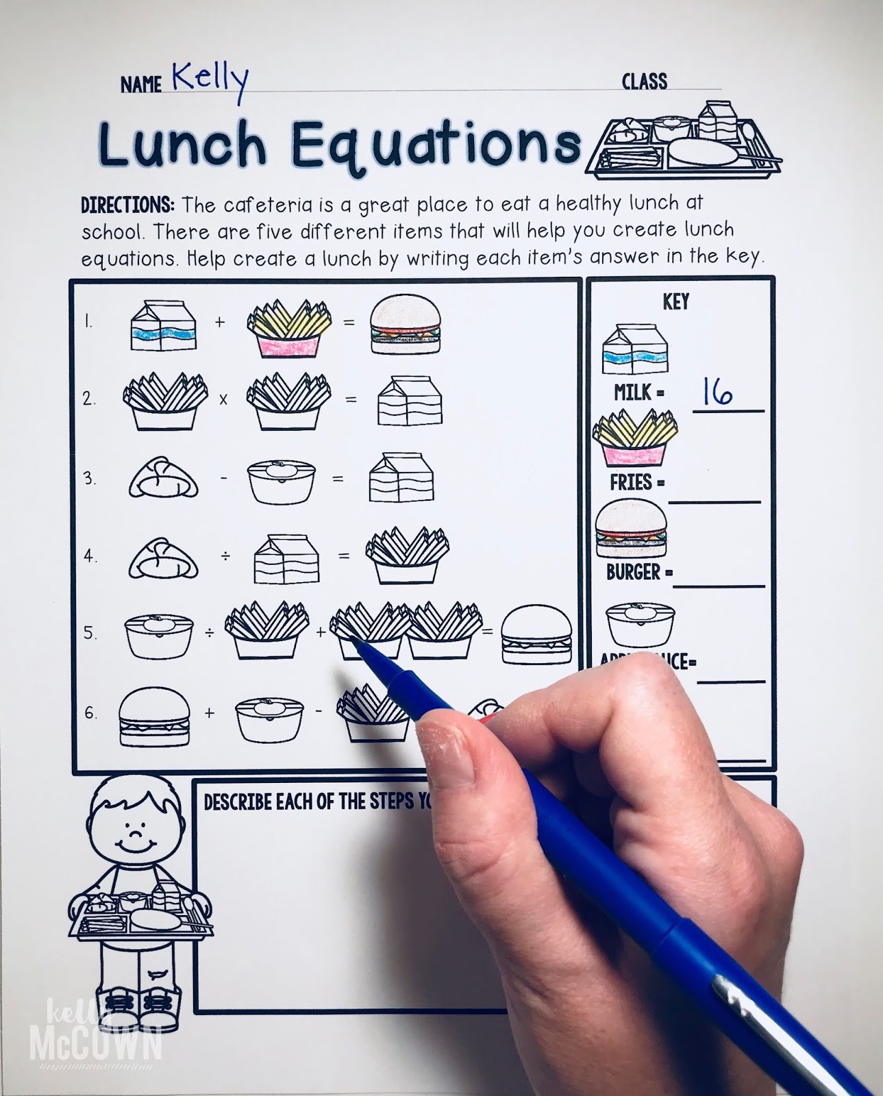 Kelly McCown: Back to School Middle School Math Activities
