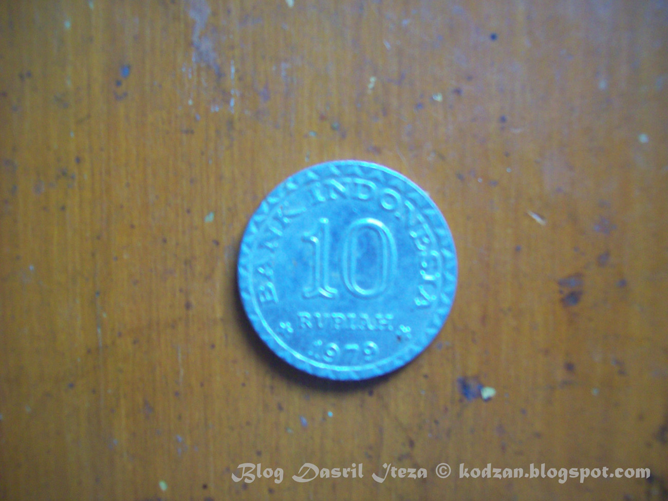 Koin Uang Logam Indonesia Rp. 10,- (Sepuluh) Rupiah Tahun 1979