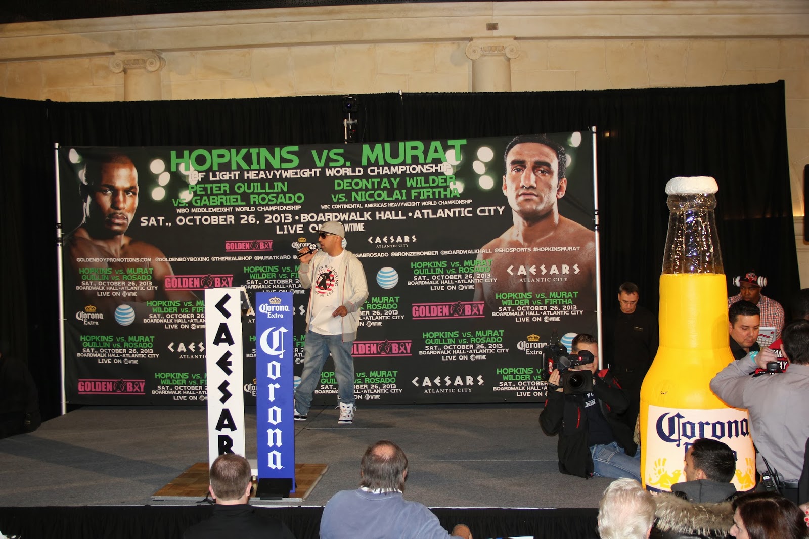 Deontay Wilder "The Bronze Bomber": And now for the weigh-in