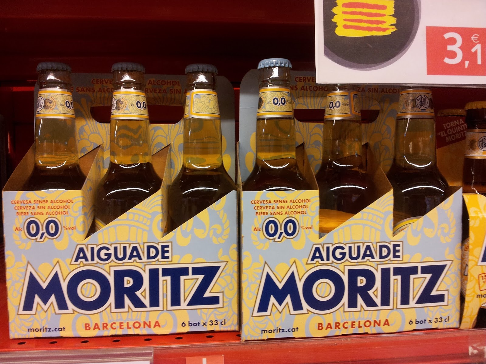 El arte de la cerveza: Cervezas españolas: Moritz (marcas que produce)