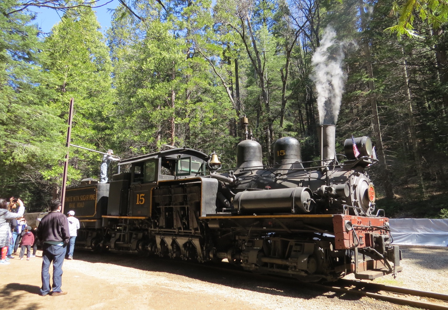 Where's Liz? 2016: Yosemite Mountain Sugar Pine Railroad