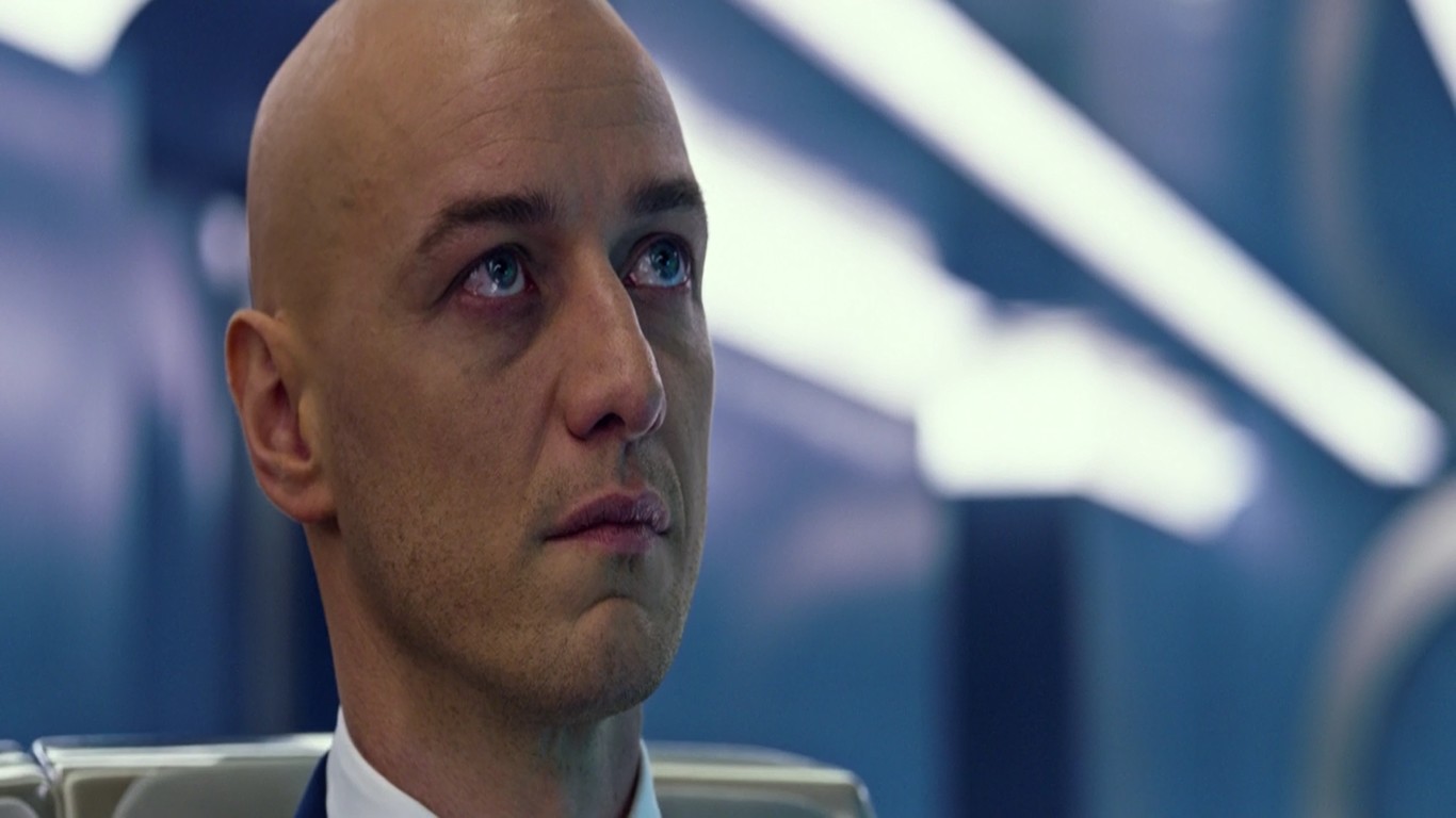 Cool movie screenshots: James McAvoy as Professor Charles Xavier in X ...