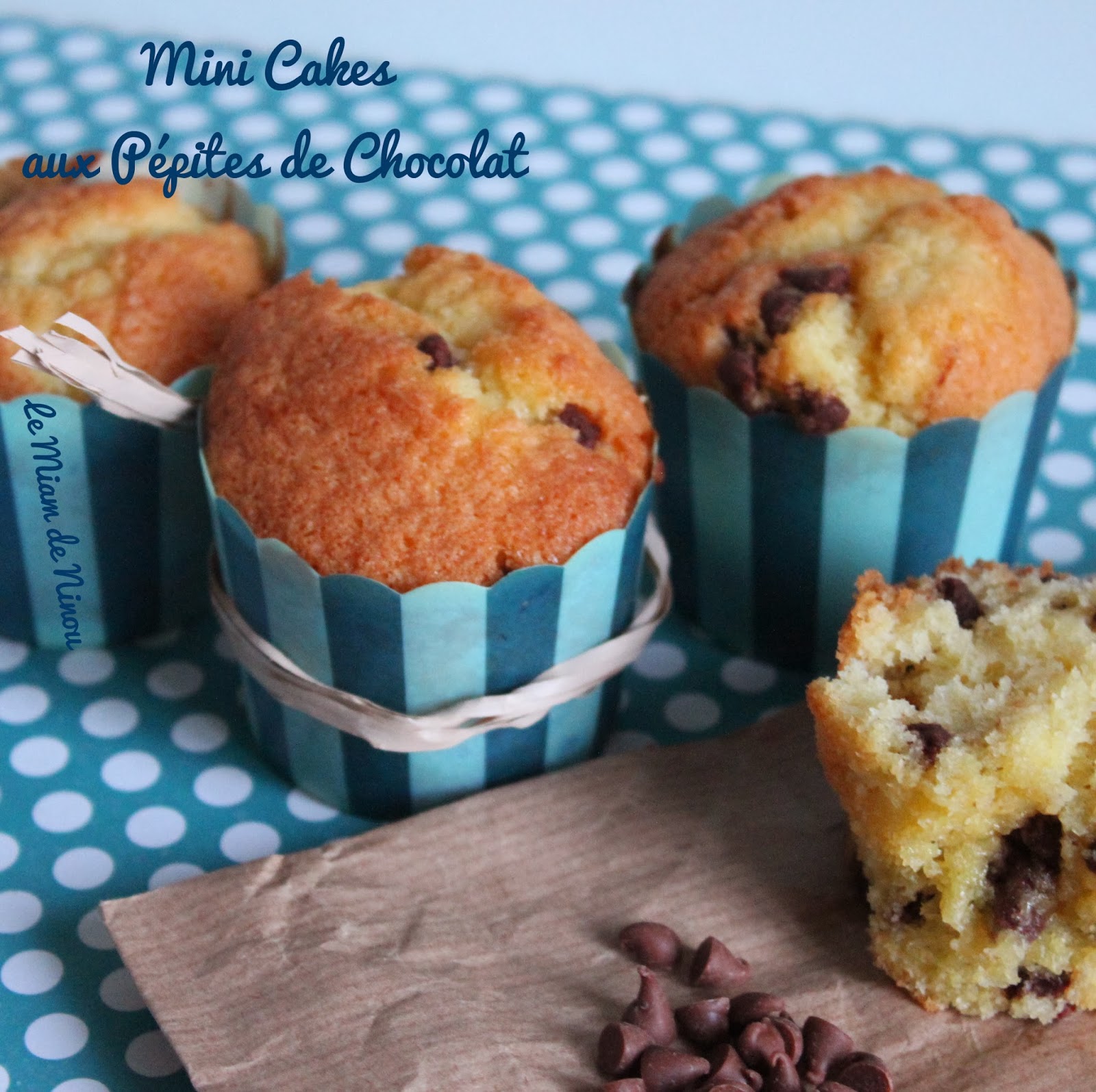 Mini Cakes aux Pépites de Chocolat