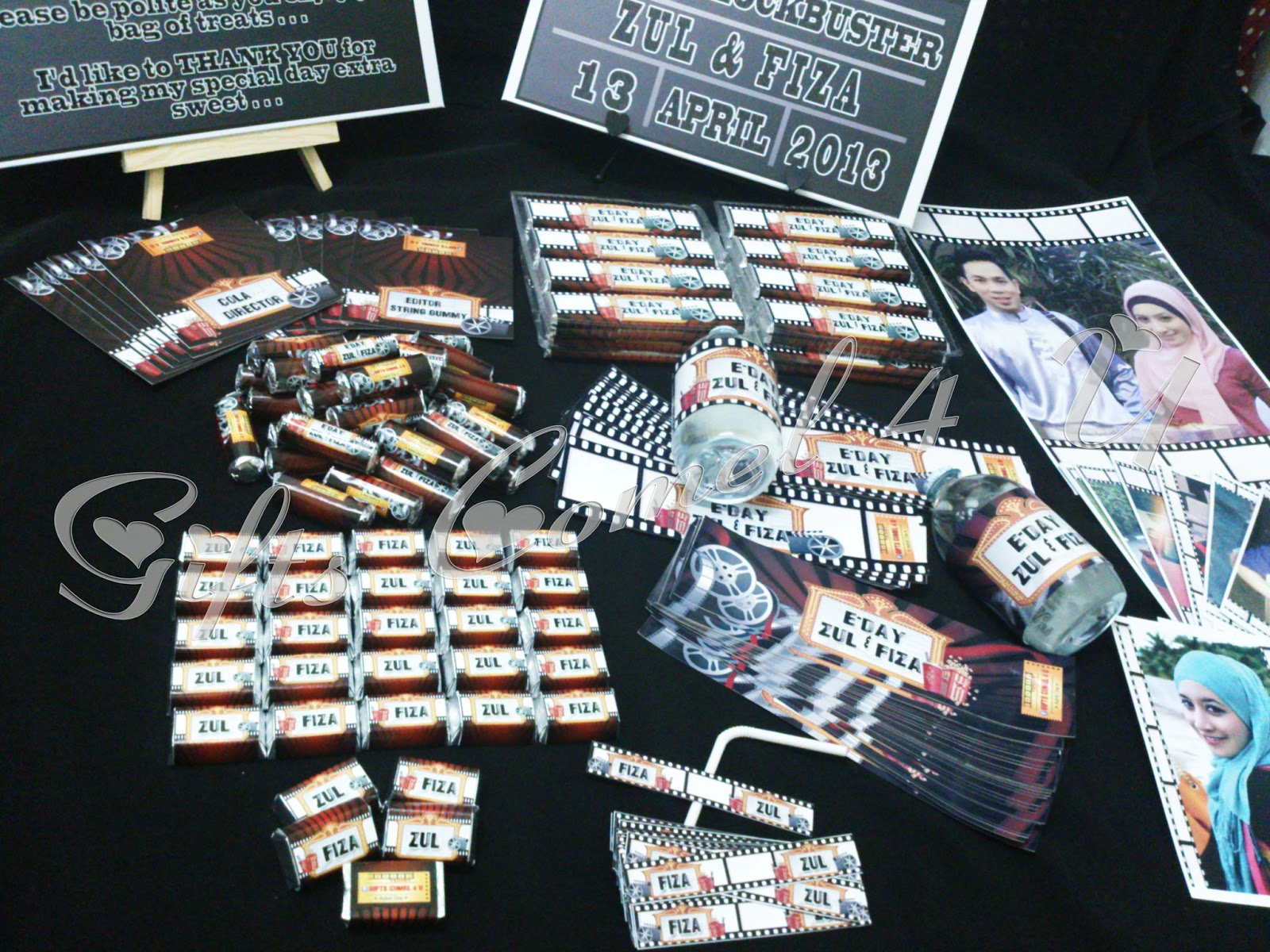 Gifts Comel 4 U: Ordered by Sya : "Camera, Roll...ACTION - Movie's ...