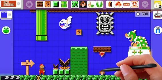 Novo e breve trailer de Super Mario Maker destaca a facilidade em se ...