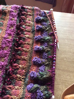 Творческий дневник студии "Трискеле": О технике Puff Color Knitting