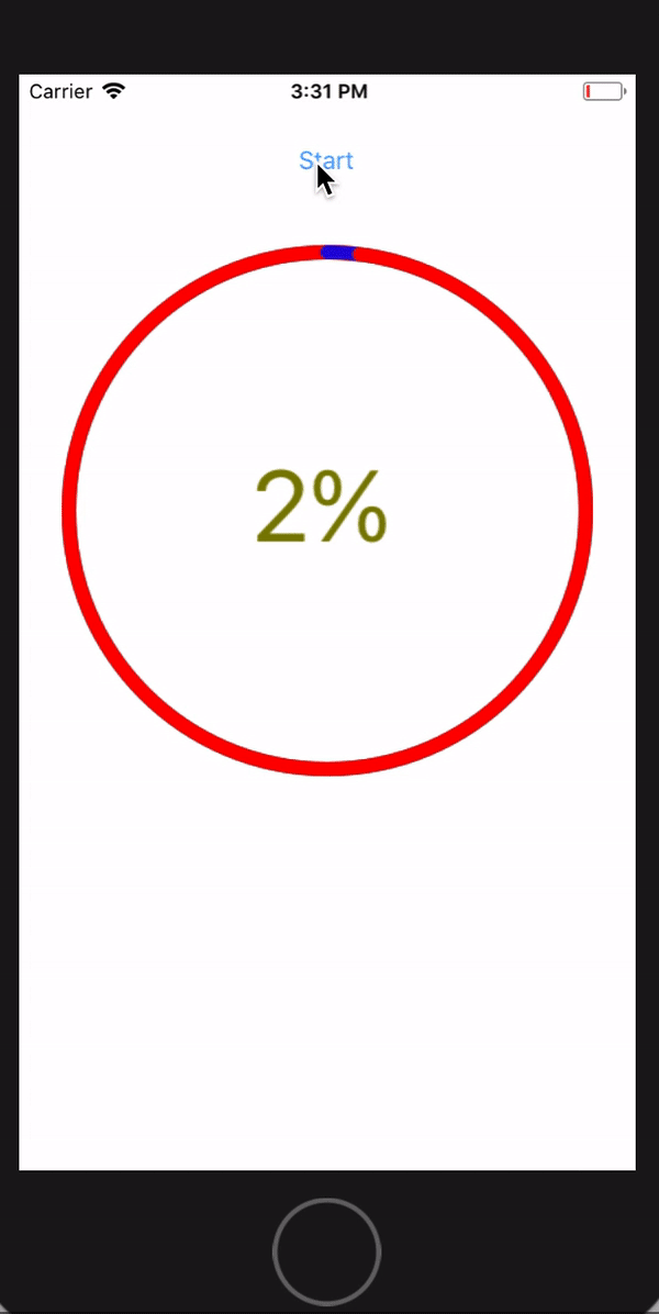 Custom Progress Ring in Xamarin iOS Custom Progress Ring in Xamarin iOS