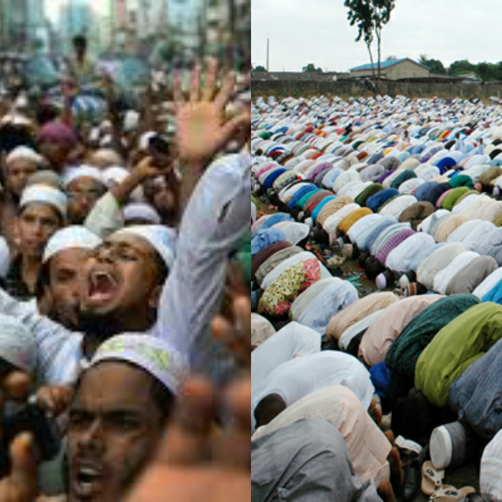 IN ITALY; Muslims Protest Over Restrictions To Worship