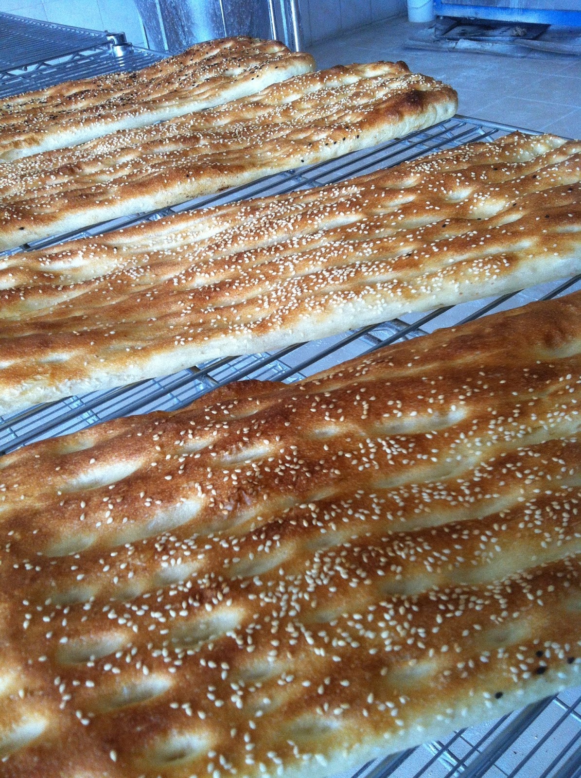 La mia cucina persiana: Pane Barbari - Nane Barbari