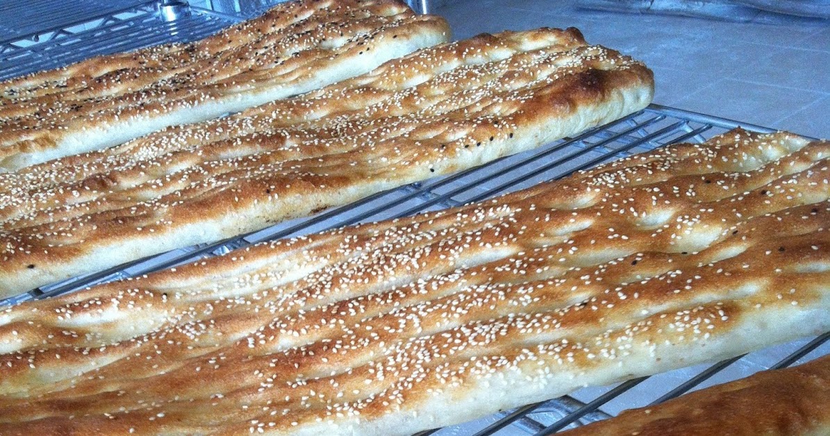 La mia cucina persiana: Pane Barbari - Nane Barbari