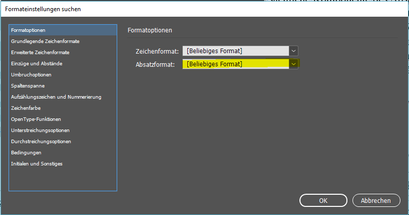 Meine Indesign-Tips: Abweichungen in einem InDesign-Dokument per Klick ...