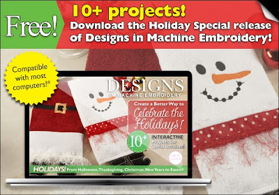 Free Machine Embroidery Designs and Projects - Embroidery It