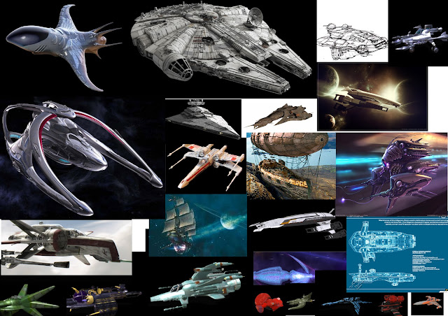 MichaelG's Blog: Space Ship Mood Board