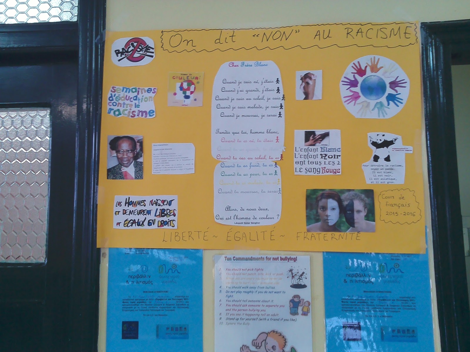 ma-page-de-français: Affiche contre le racisme