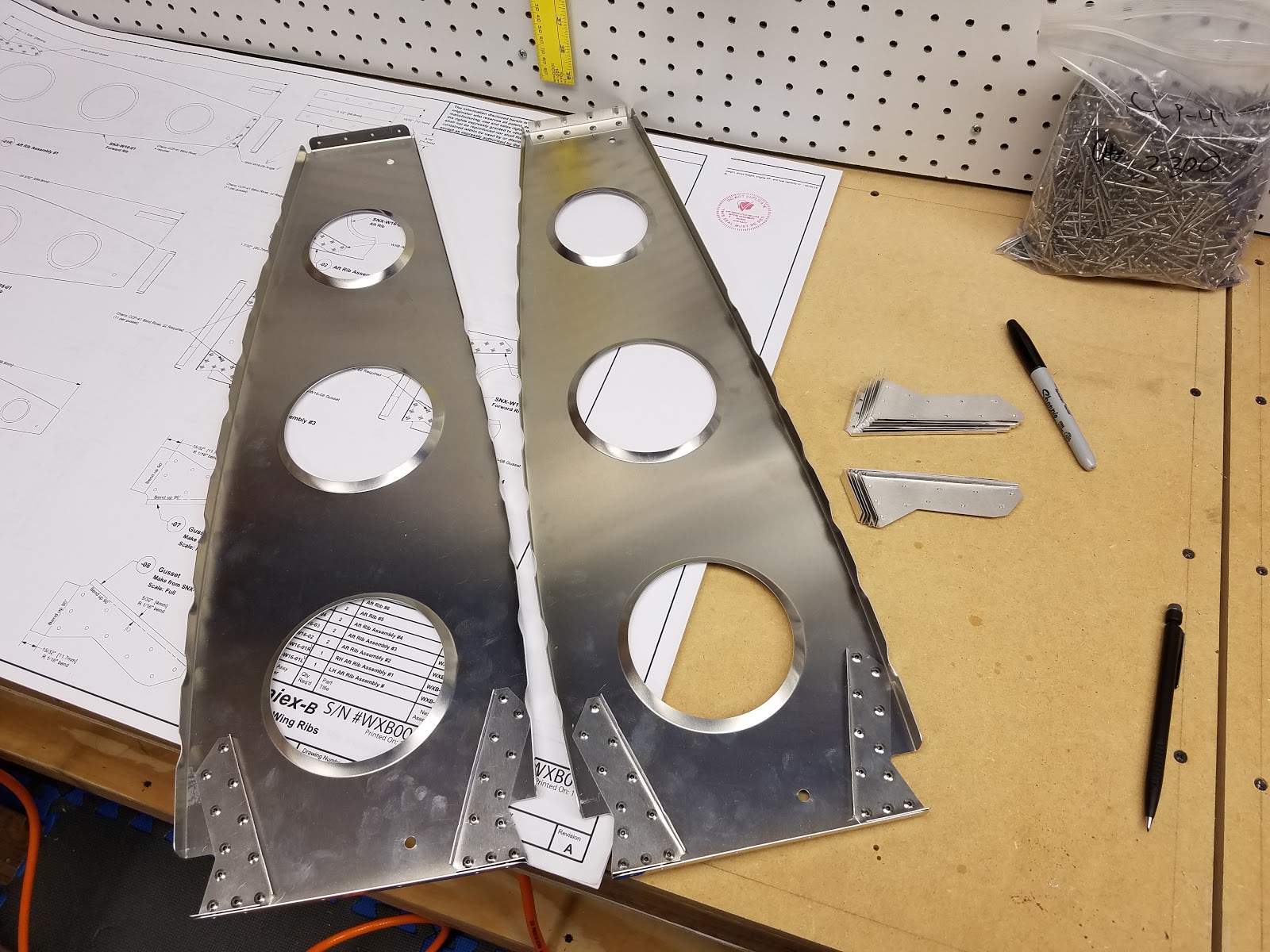 Paegelow's Waiex-B Build Log: Wing Ribs Part 2 (3)