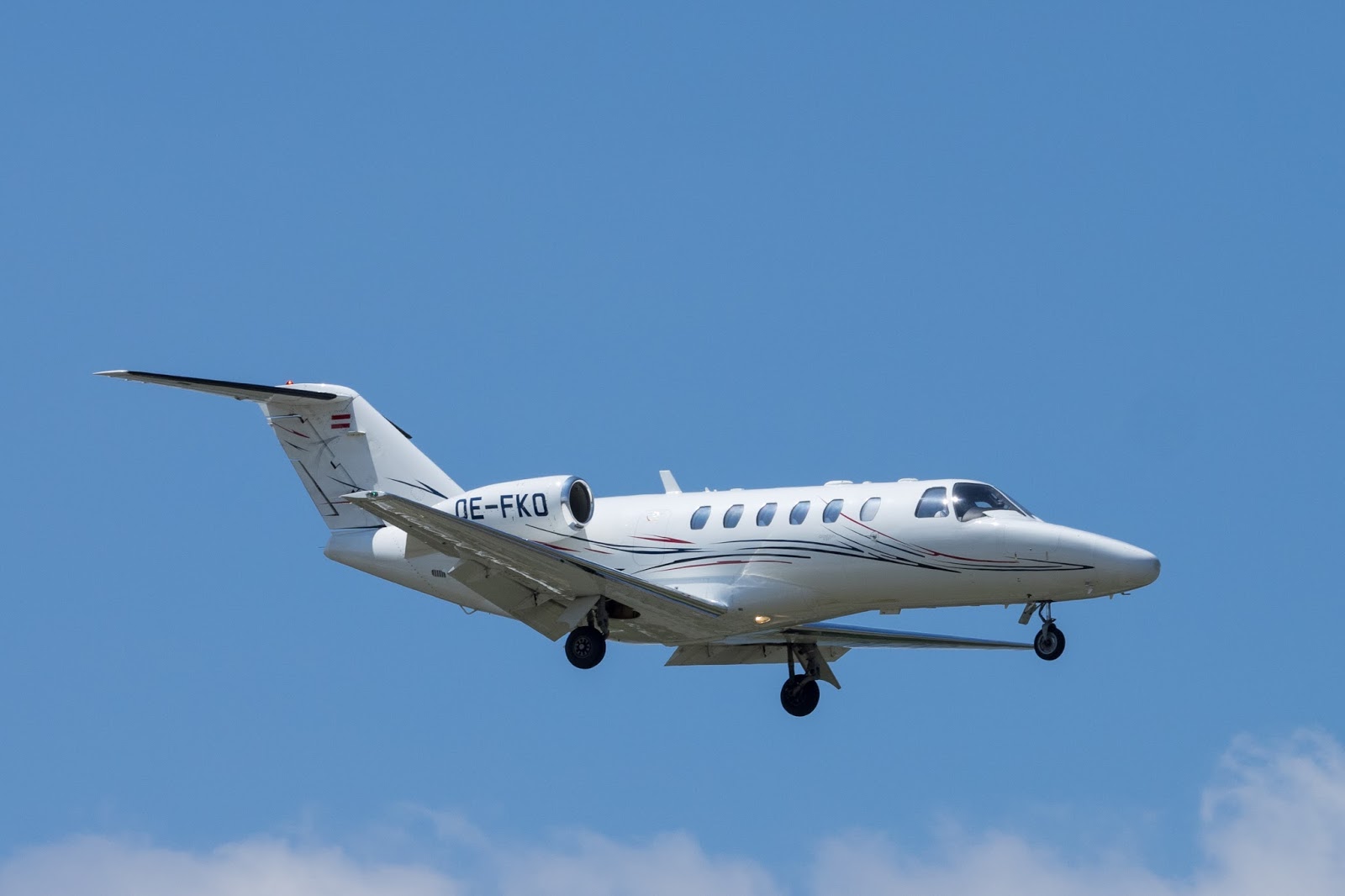 FLUGZEUGE Privatjets etc: OE-FKO Cessna 525A CitationJet CJ2+ C25A > XPE