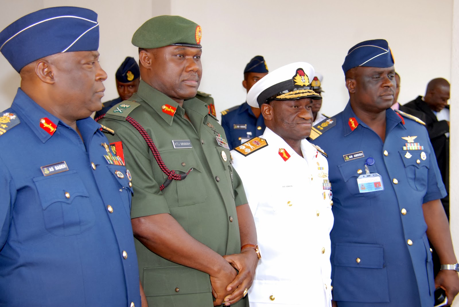 Nigeria Today: Photos: Security Meeting with the Newly appointed ...