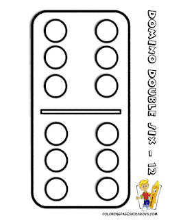 Prof Monica Michielin : PEÇAS DO DOMINÓ PARA COLORIR