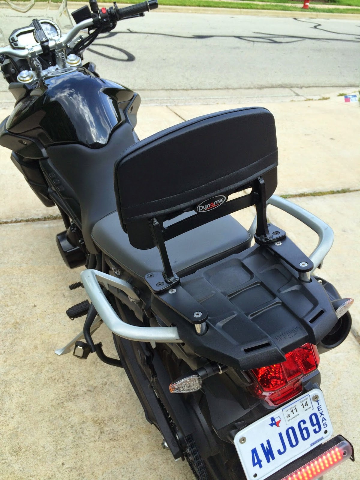 Dynamic Motorcycle Accessories: Triumph Tiger 800 & 800XC Luggage Racks ...