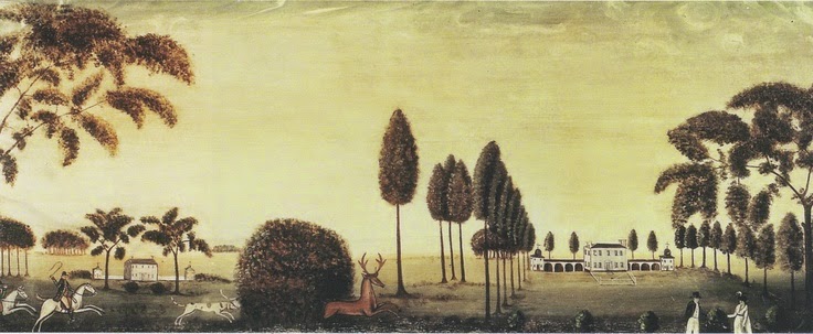 Eye For Design: Decorate With Primitive Colonial Murals